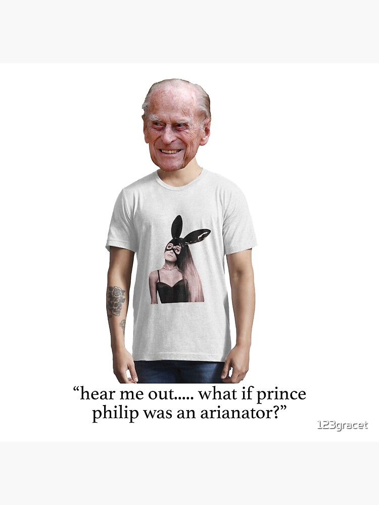 "arianator prince philip" Poster for Sale by 123gracet | Redbubble