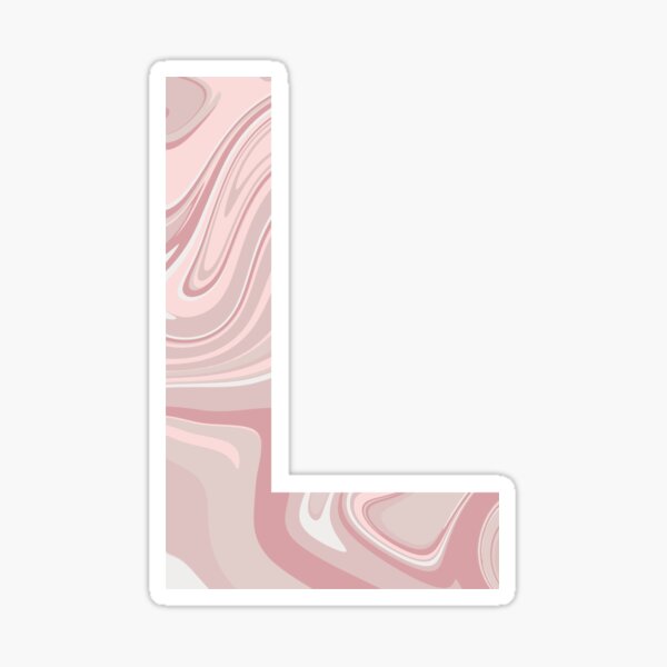 "Letter L" Sticker for Sale by designs-TK | Redbubble
