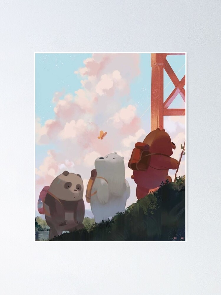 "cute bear" Poster by tomazsilva | Redbubble