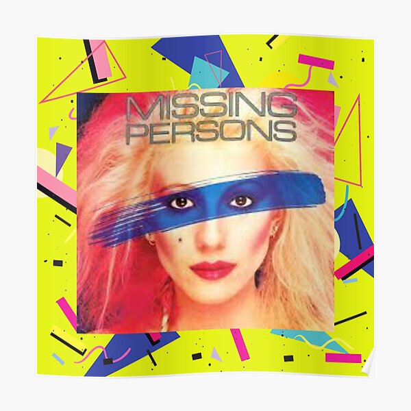 "Missing Persons Band 1980s 80s Music" Poster for Sale by ...