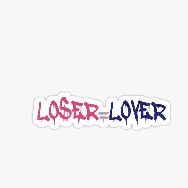 "txt loser=lover sticker" Sticker for Sale by ohnojaemin | Redbubble