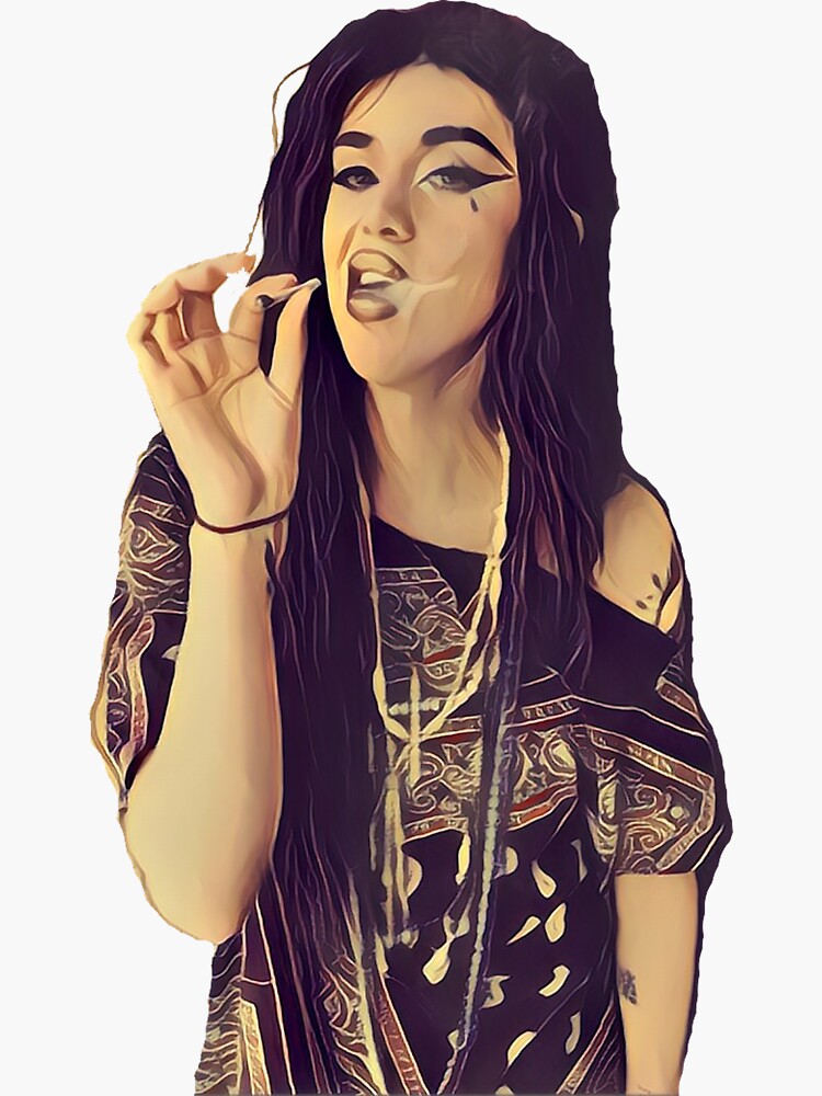 "Adore Delano Smokin'" Sticker for Sale by awildloly | Redbubble