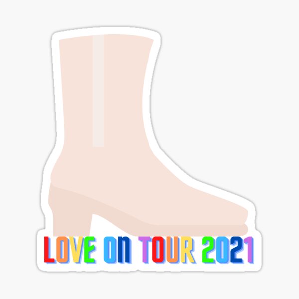 "Love on Tour" Sticker for Sale by chloejk7 | Redbubble