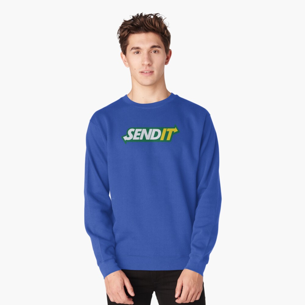 "SENDIT" Sticker for Sale by SolitaryDaze | Redbubble