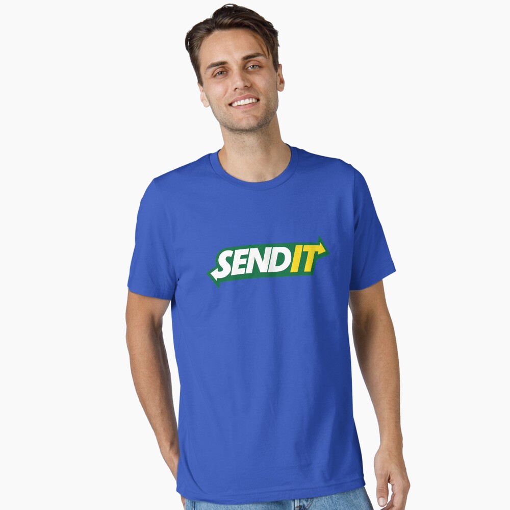 "SENDIT" Sticker for Sale by SolitaryDaze | Redbubble