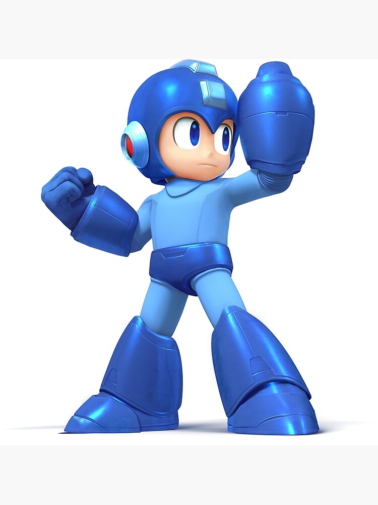 "Megaman/Rockman character" Poster for Sale by klonoamario95 | Redbubble
