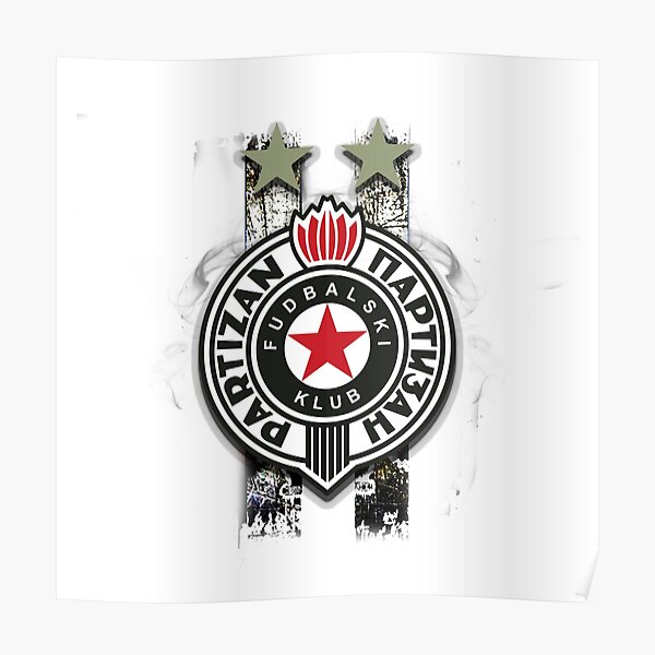 "Partizan Beograd" Poster for Sale by Srbi | Redbubble