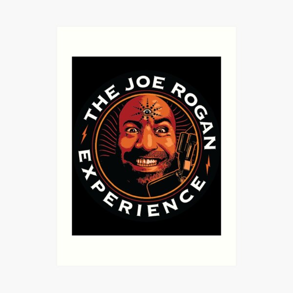 "JRE Joe Rogan Experience Podcast Logo " Art Print for Sale by ...
