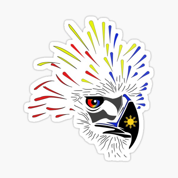 "Philippine Eagle" Sticker for Sale by ShamShield | Redbubble