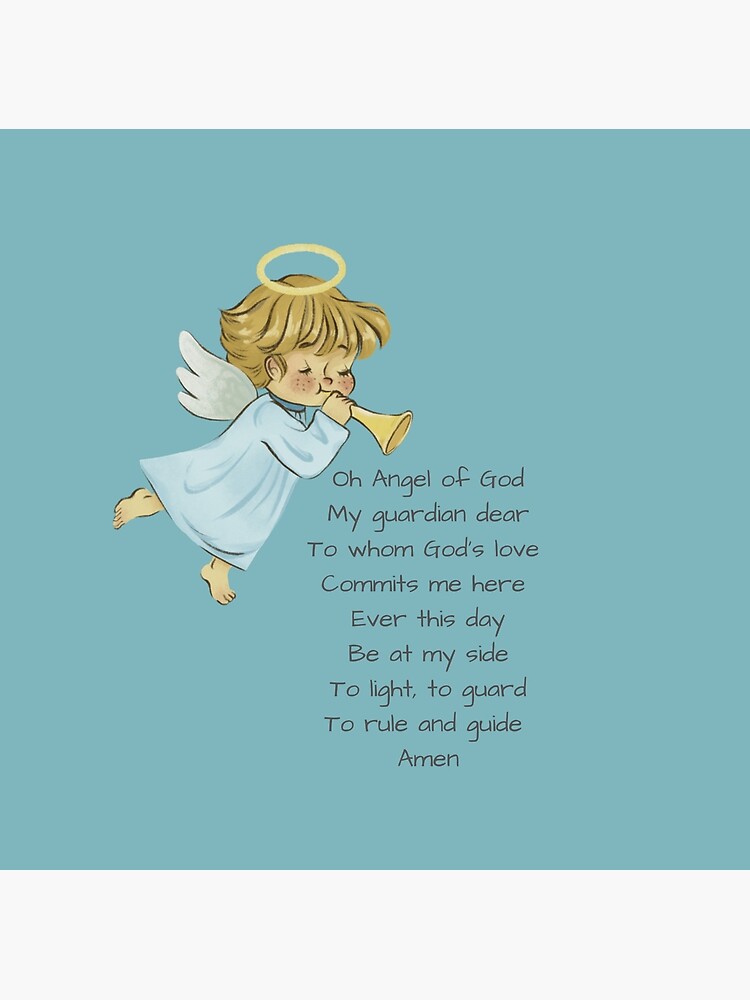 "Oh Angel of God" Poster by Jansha | Redbubble