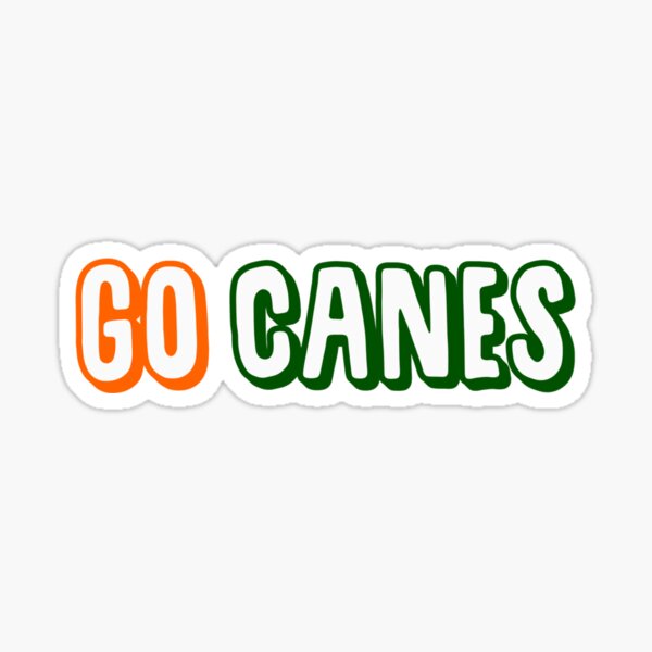 "bubble Go Canes" Sticker for Sale by karyssalay | Redbubble