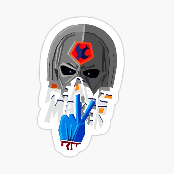 "Peacemaker icon" Sticker for Sale by Ashley Hunt | Redbubble