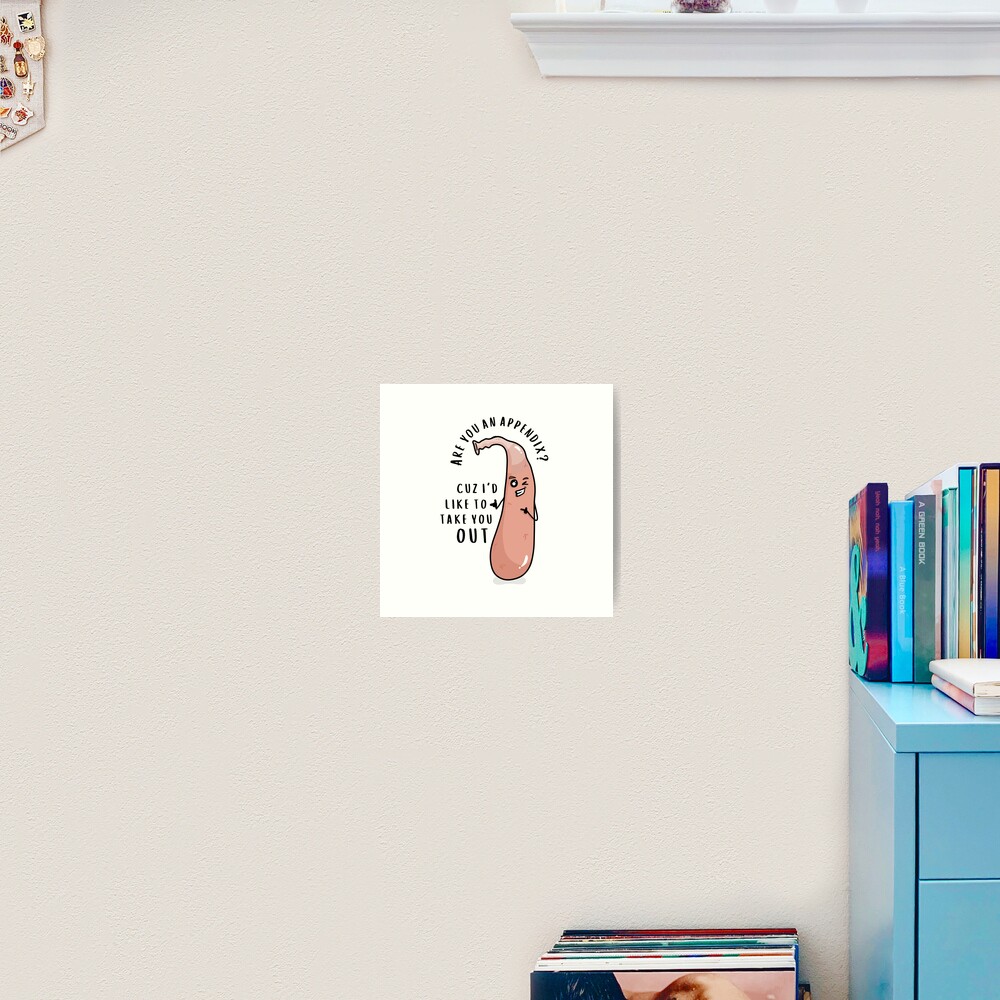 "Appendix Anatomy Pun | Science Pun, Anatomy, Medical, Funny Science ...