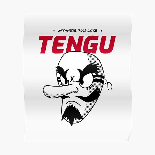 "Tengu" Poster for Sale by TheHillSpruce | Redbubble