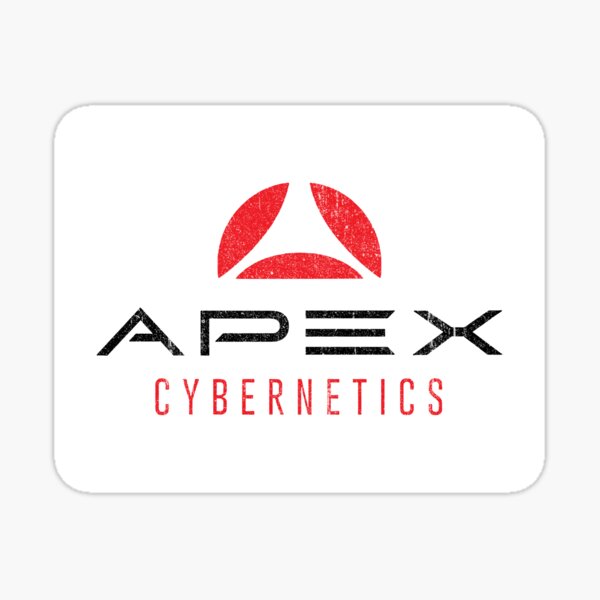 "Apex Cybernetics (Variant)" Sticker for Sale by huckblade | Redbubble