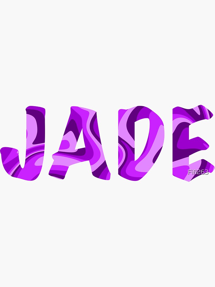 "Jade marble" Sticker by Fifi263 | Redbubble