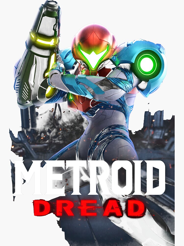 "metroid dread" Sticker for Sale by maloneteagan | Redbubble