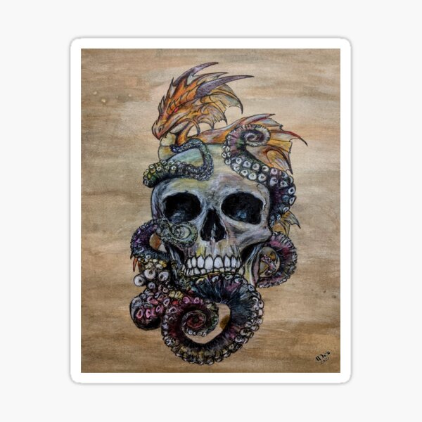 "Drago Feroce" Sticker for Sale by Purgatory21 | Redbubble