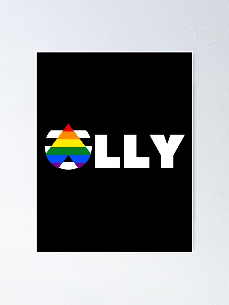 "LGBTQIA Ally. LGBTQ Pride" Poster for Sale by ClimbingTees | Redbubble