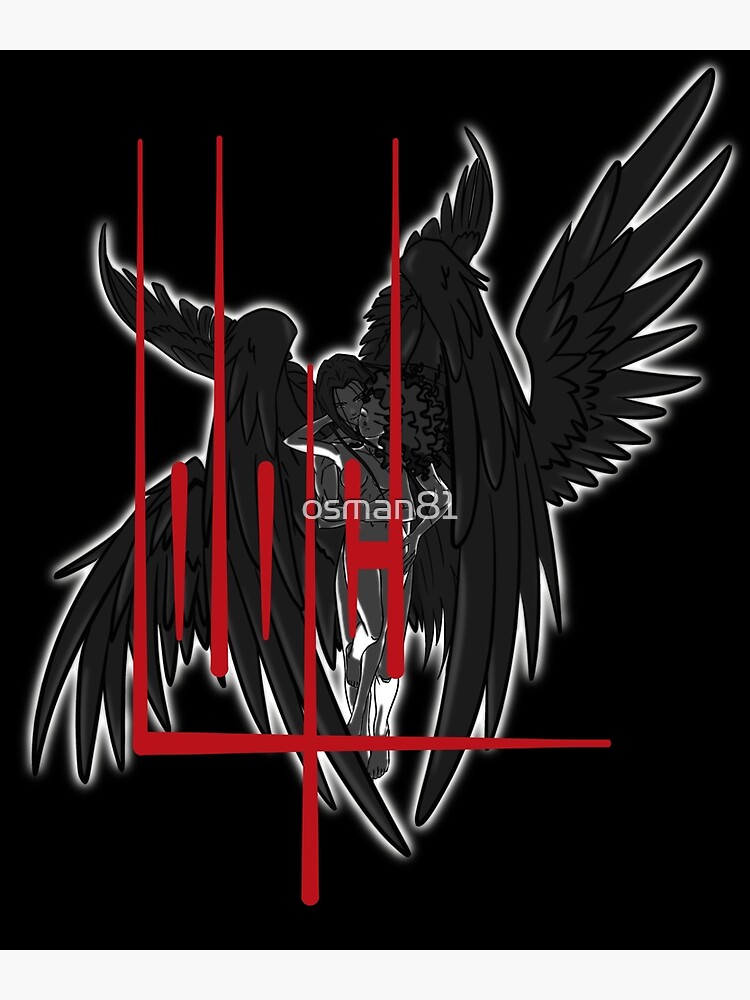 Lilith Comic Book Lilith And Samael Comic Book Manga Art Poster For Sale By Osman81 Redbubble