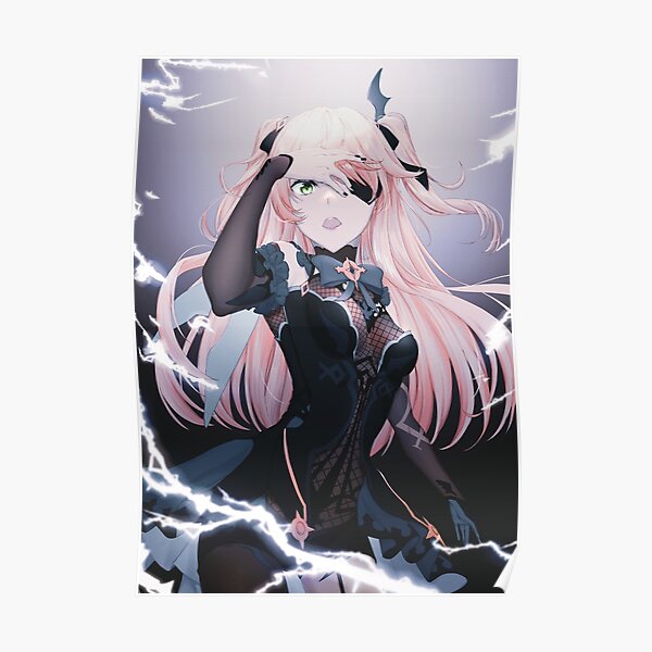 "Genshin Impact Fischl" Poster for Sale by jerestudio | Redbubble