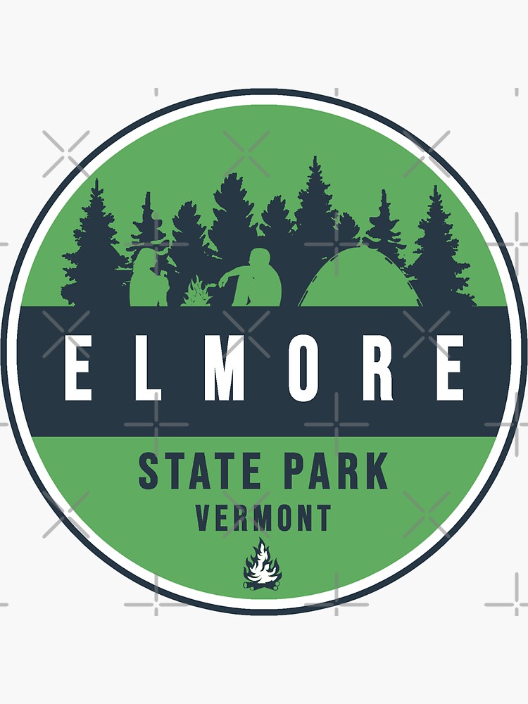 "Elmore State Park Adventure Logo" Sticker for Sale by VanyaKar | Redbubble