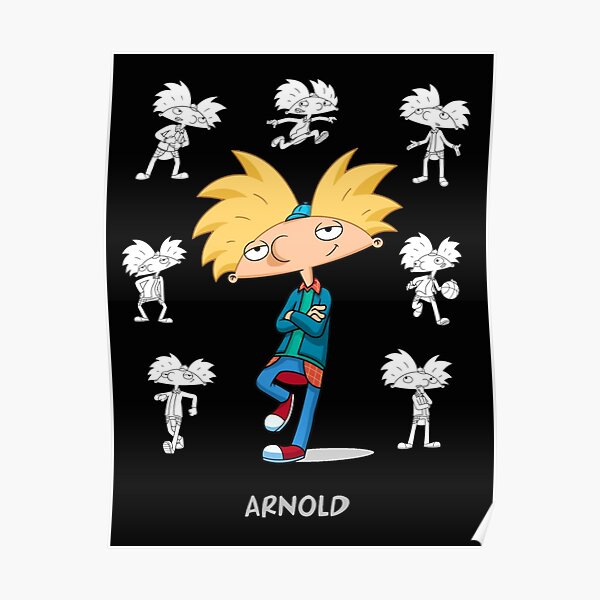 Collectibles 1998 Hey Arnold Poster and O-Scope Decoder Art ...