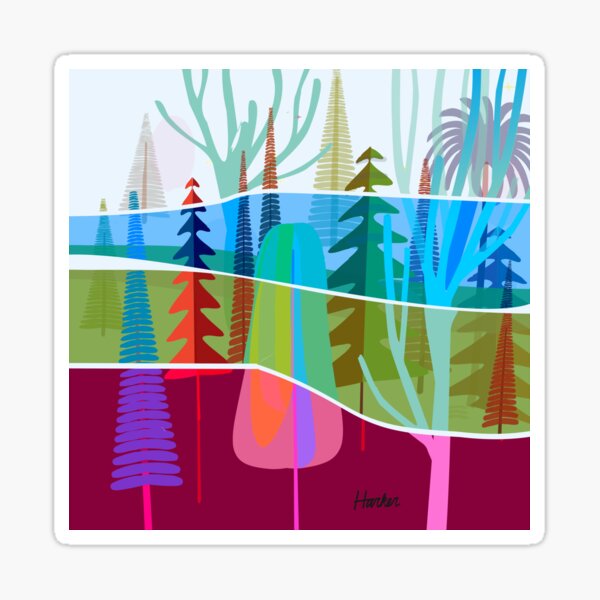 "Torrey Pines" Sticker for Sale by charker | Redbubble