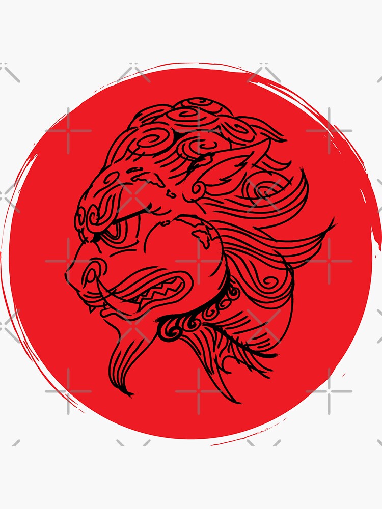 "Avatar The Last Airbender Sticker, Lion Turtle Energy Bending" Sticker ...