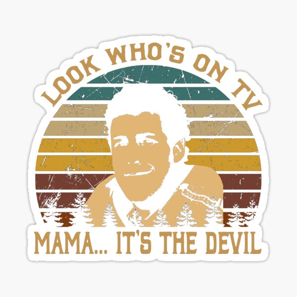 "Vintage Waterboy Movies - Look Who's On TV" Sticker for Sale by ...