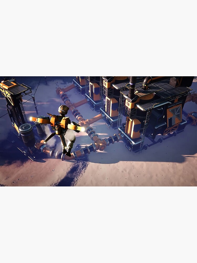 "Satisfactory Game" Poster for Sale by CornerDoorStore | Redbubble