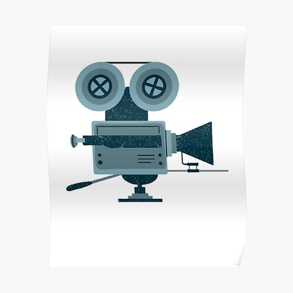 "Video Camera" Poster for Sale by HCAdesing | Redbubble