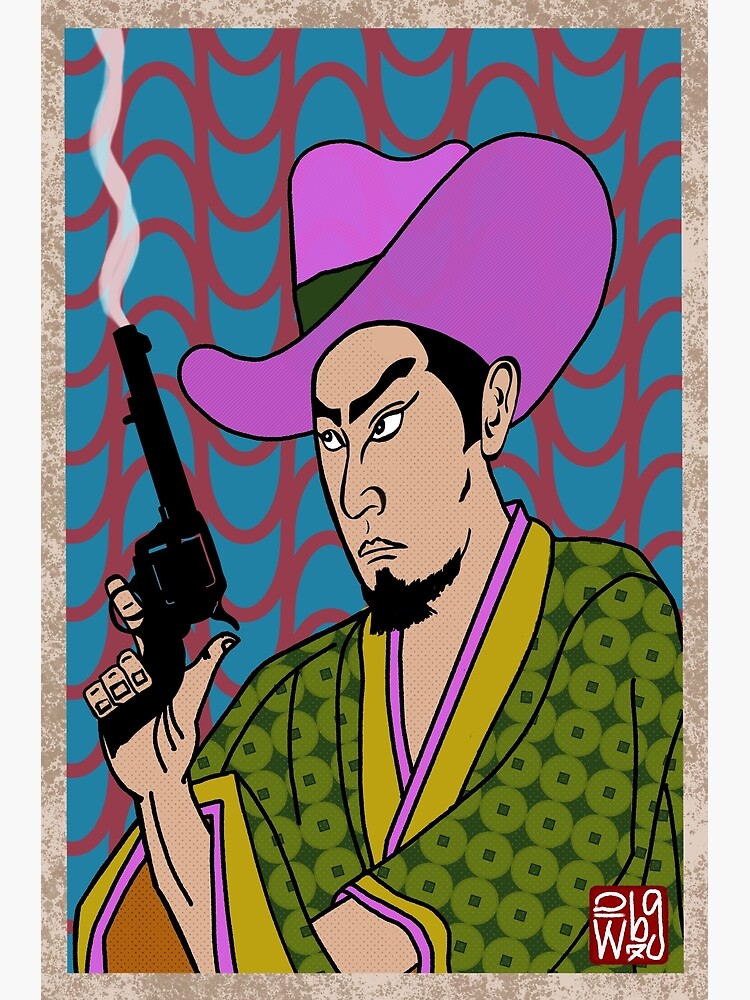 "Ronin Alpha Nine (Ronin Cowboy)" Poster by BennyGoat | Redbubble