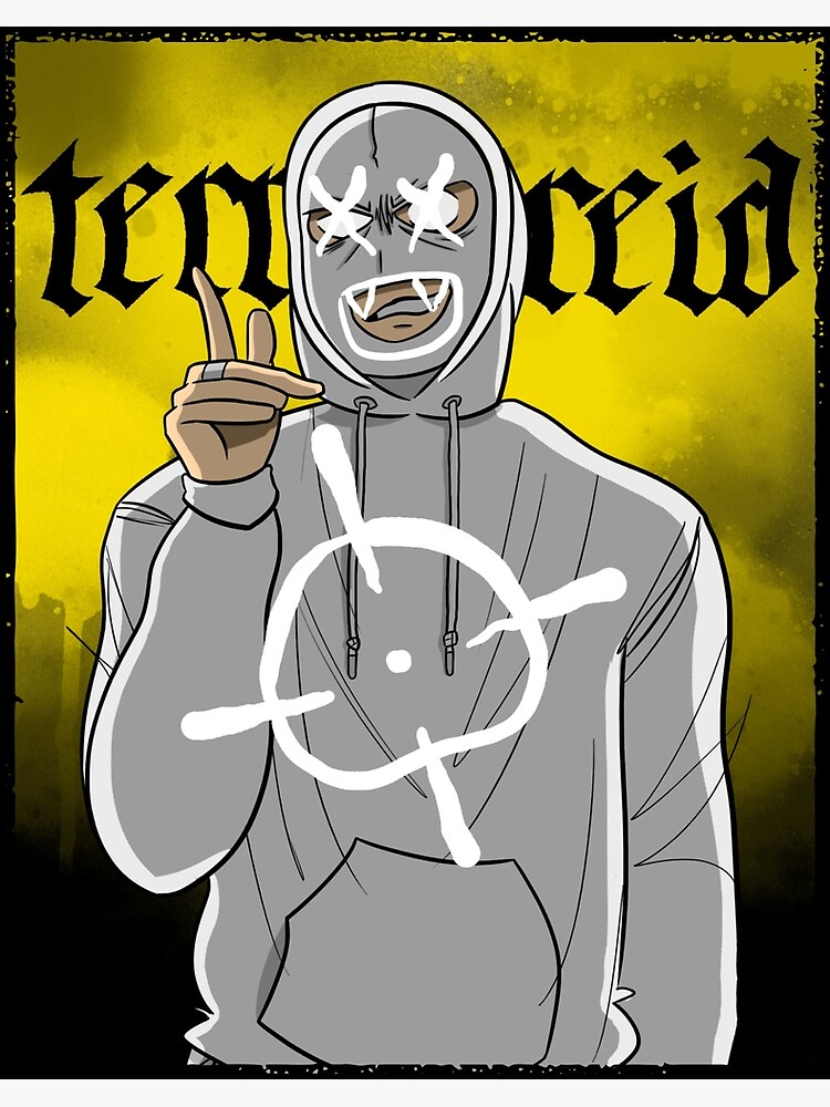"TERROR REID" Poster for Sale by niraskaggas | Redbubble