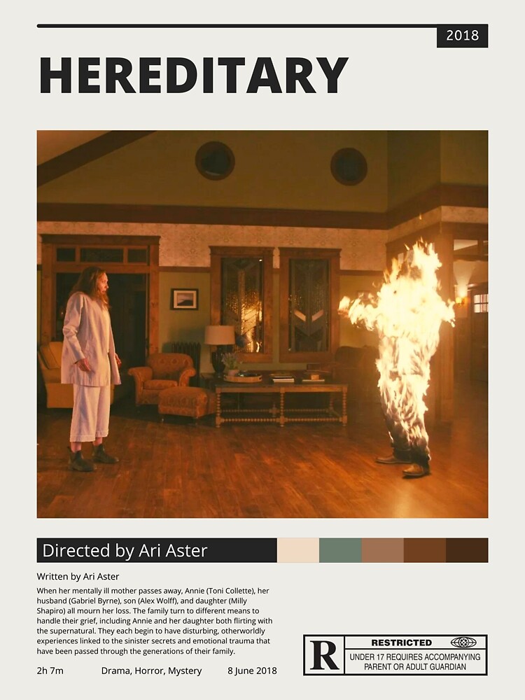 "Hereditary Poster" Sticker by xoalyt | Redbubble