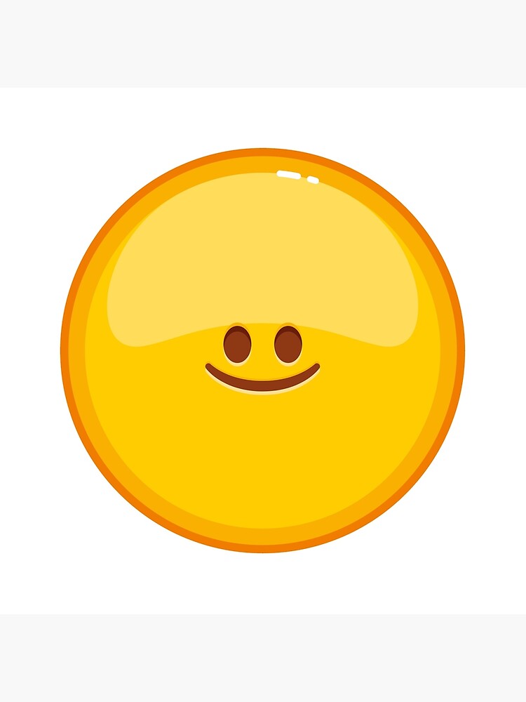 "Small smile emoji" Art Board Print for Sale by Margarita Krasutska ...