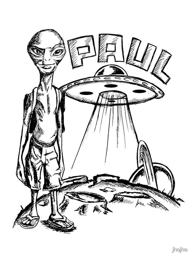 "The Alien Paul" Poster by jhojho | Redbubble