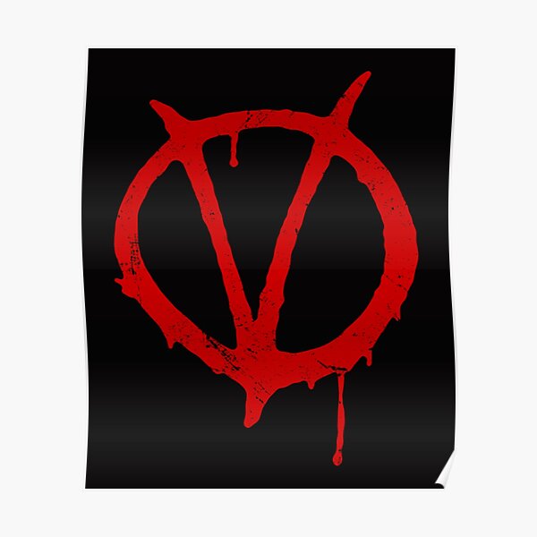 V For Vendetta Wall Art | Redbubble