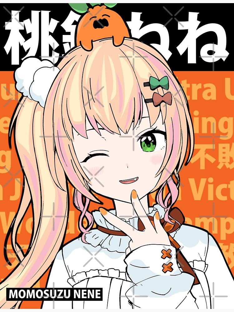 "Hololive Momosuzu Nene Super Nenechi" Sticker for Sale by UDTee ...