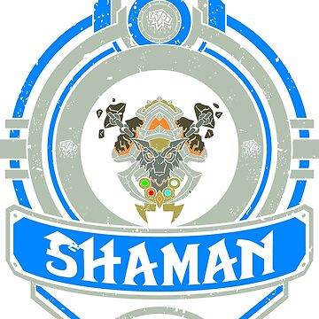 "SHAMAN CREST" Poster for Sale by EXION CREW | Redbubble
