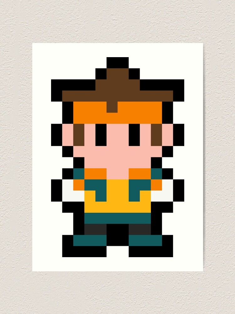 "Pixel Mark Evans" Art Print by ImpishMATT | Redbubble