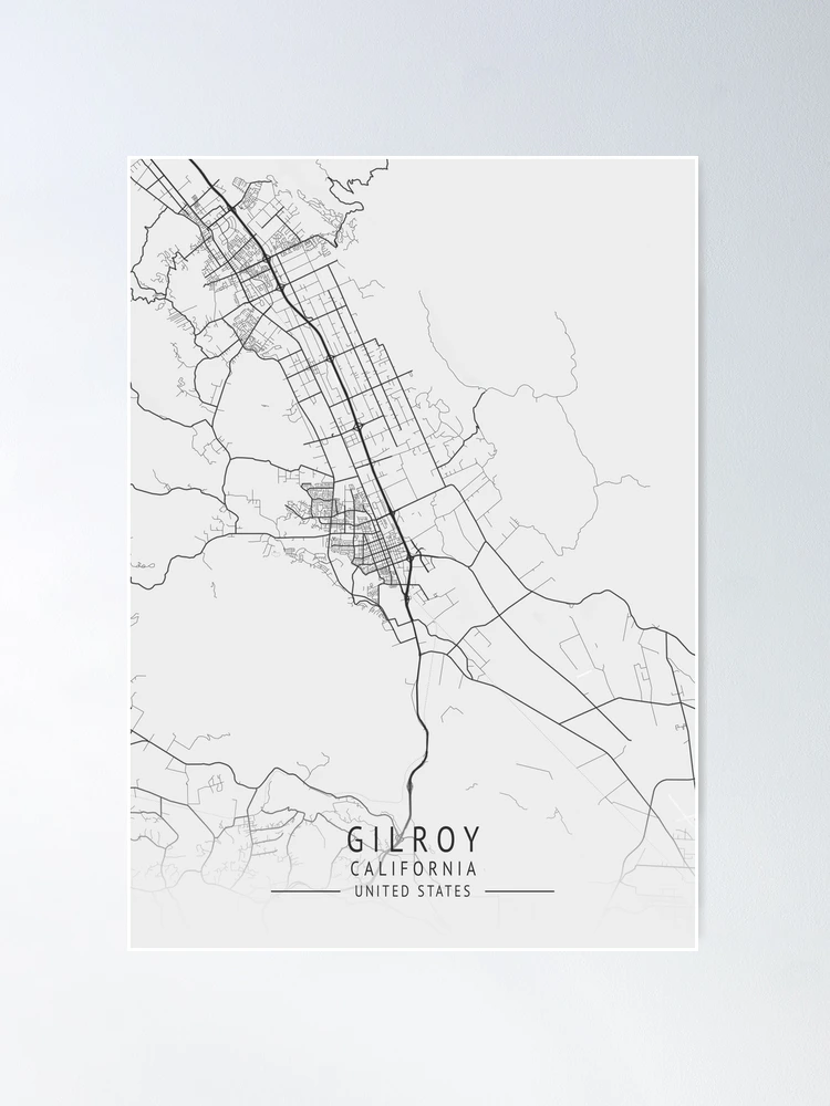 Gilroy California Map
