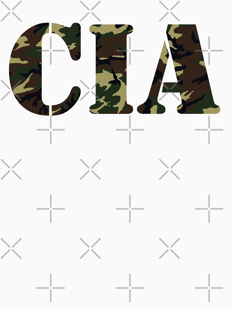 "CIA" T-shirt for Sale by Coldwash | Redbubble | coldwash and t-shirts ...