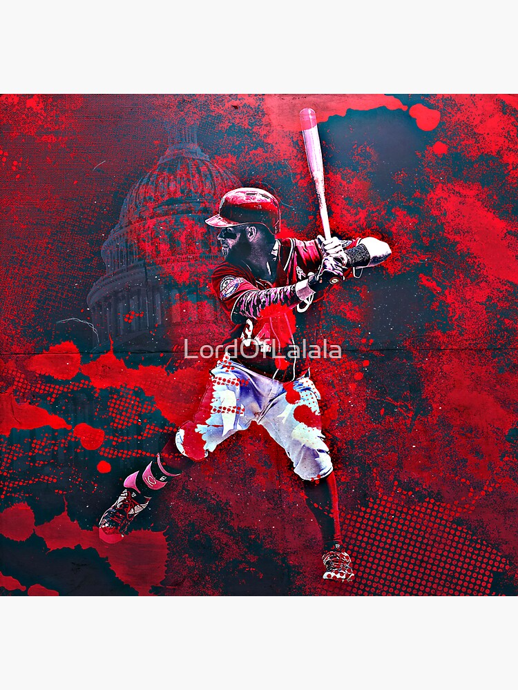 "Bryce Harper" Sticker for Sale by LordOfLalala | Redbubble
