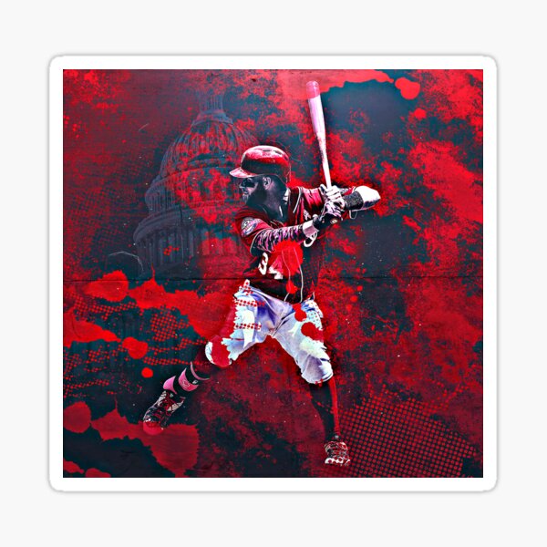 "Bryce Harper" Sticker for Sale by LordOfLalala | Redbubble
