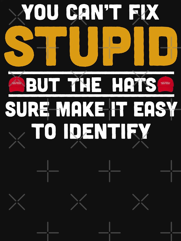 "You Can't Fix Stupid But The Hats Sure Make It Easy To Identify ...