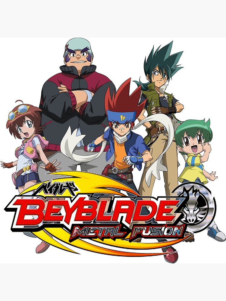 "BeyBlade Metal Fusion Logo Team" Art Print for Sale by MBBZ | Redbubble