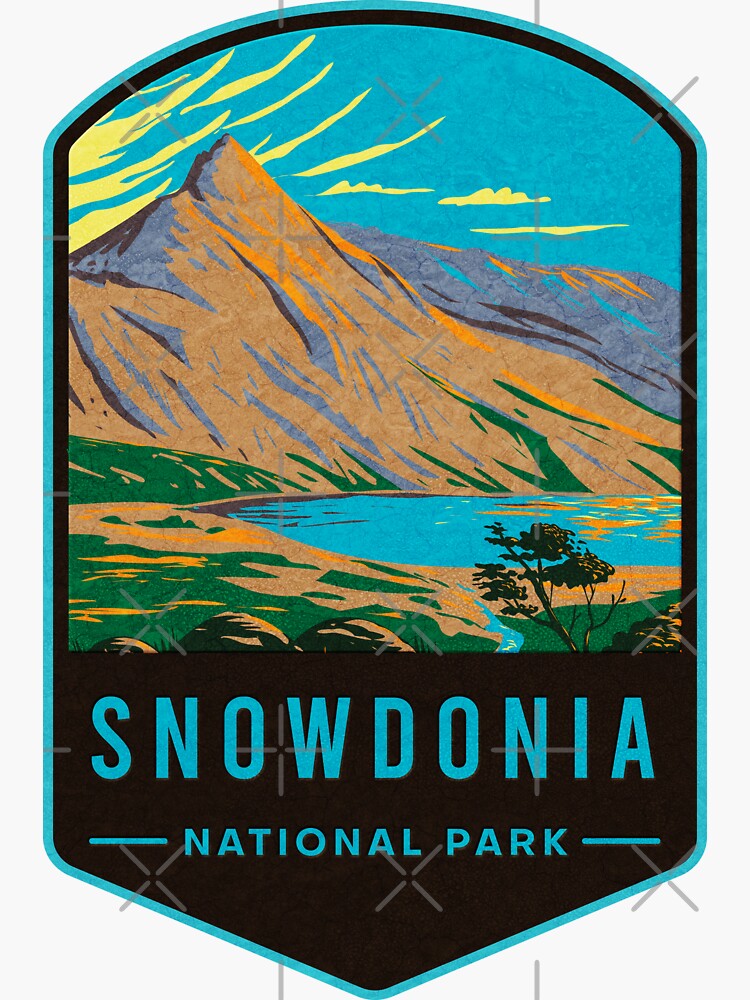 "Snowdonia National Park" Sticker for Sale by JordanHolmes | Redbubble