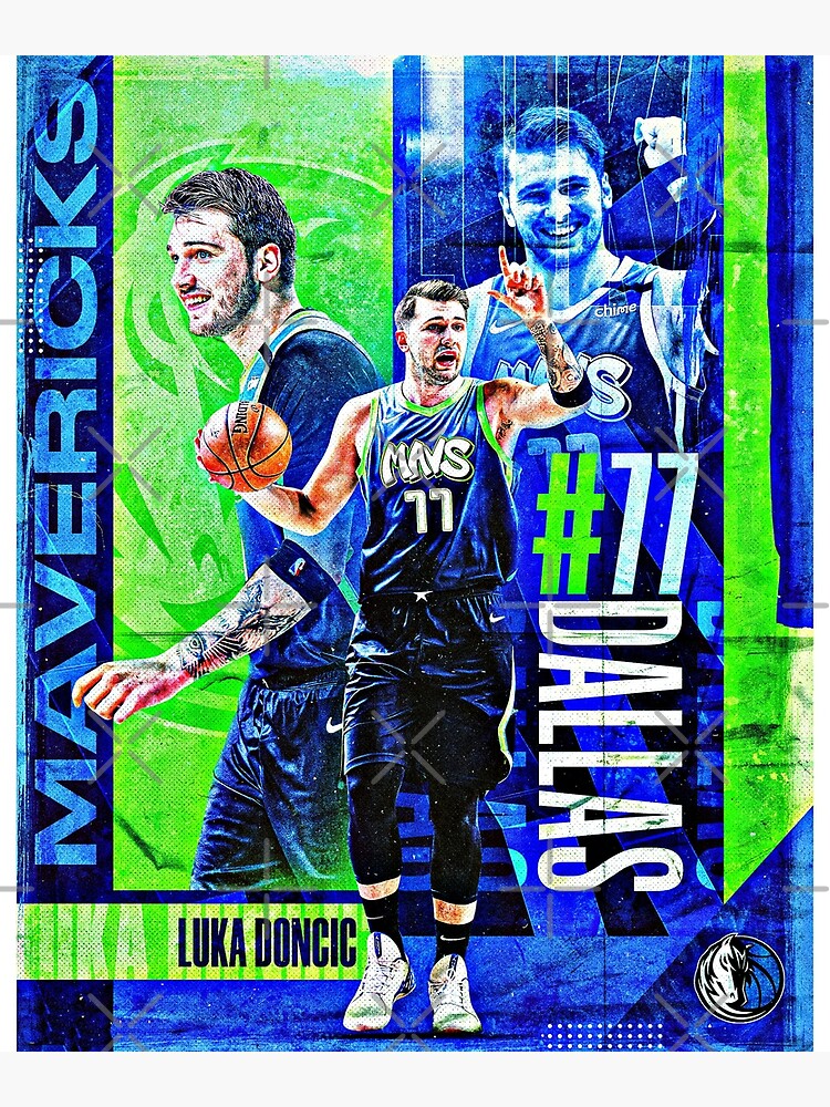 "Luka Doncic" Poster for Sale by NBAFanArt | Redbubble
