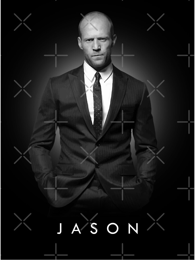 "Mens Funny Jason Statham Gifts For Movie Fans" Sticker for Sale by ...